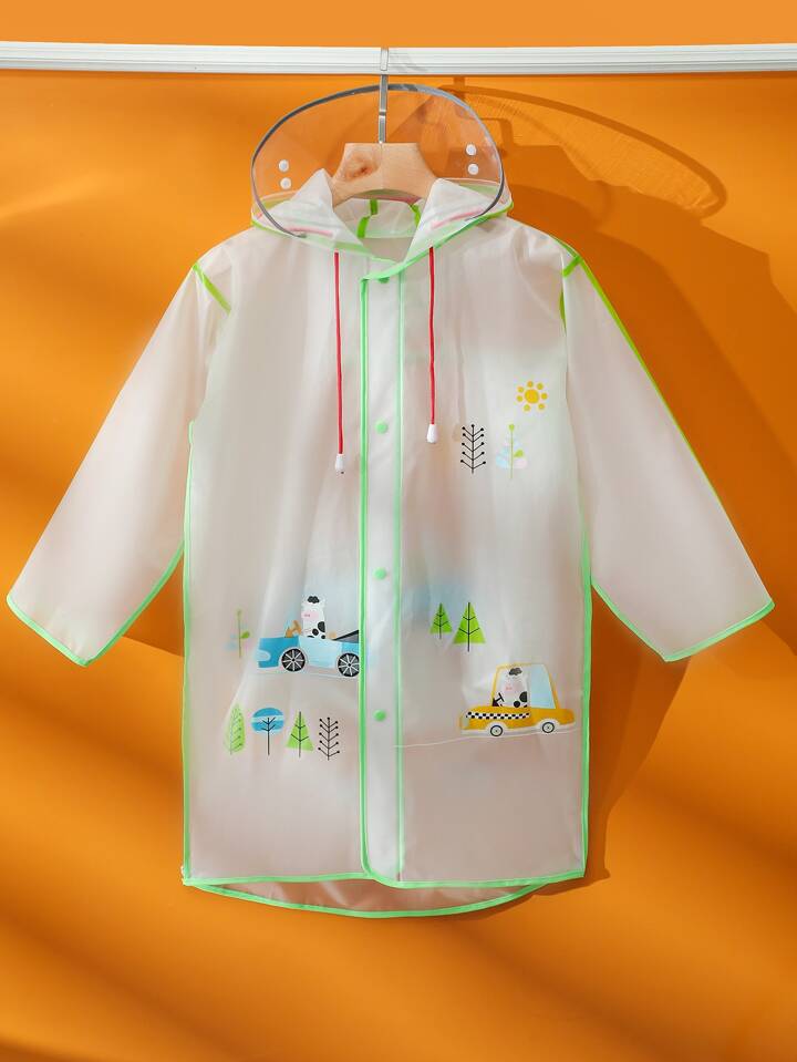 Transparent Raincoat For Kids