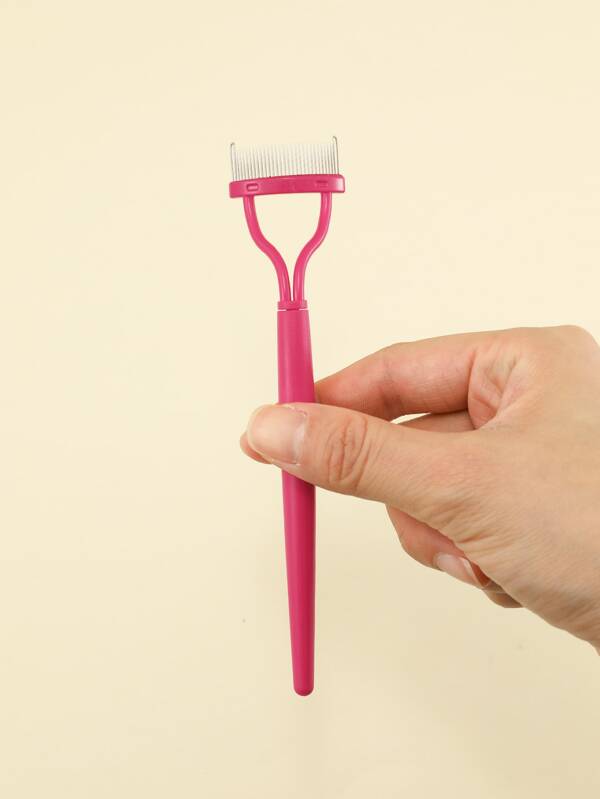 Stainless Steel Folding Eyelash Comb Eyebrow Brush Eyelash Separator ...