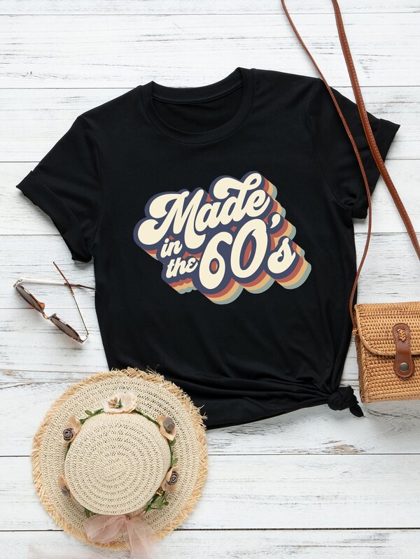 SHEIN LUNE Plus Slogan Graphic Tee | SHEIN USA