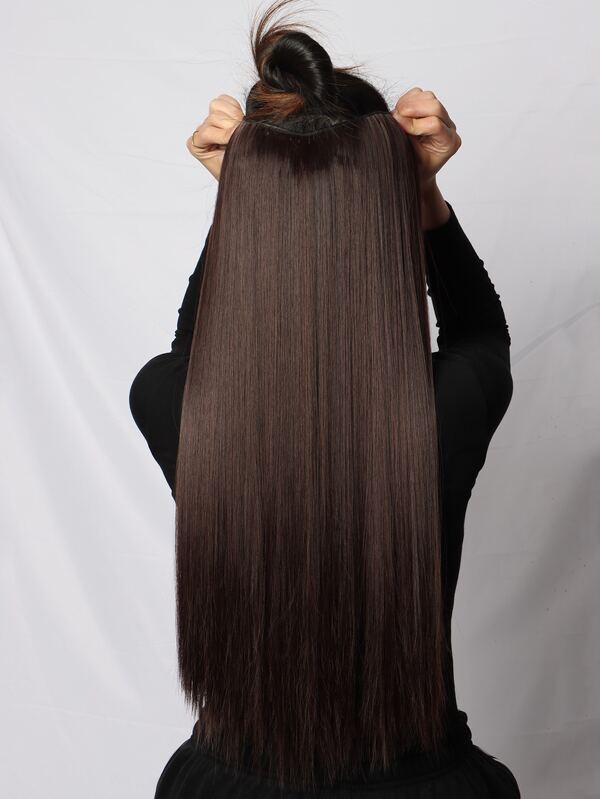 Long Straight Synthetic Hair Extension | SHEIN USA