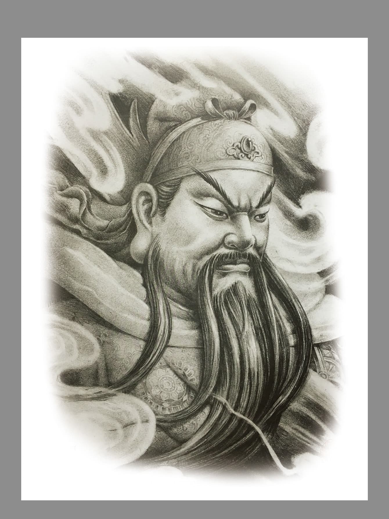 Tattoo Sticker,1 Sheet Chinese Figure Graphic Temporary Tattoos For ...