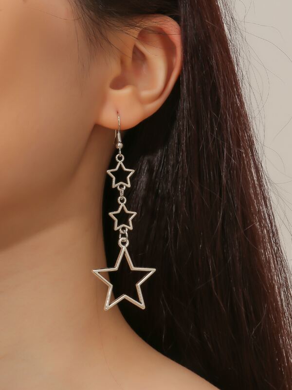 Star Drop Earrings | SHEIN EUR