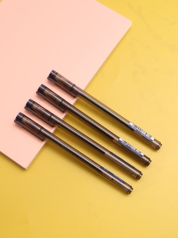 2pcs Simple Neutral Pens | SHEIN USA