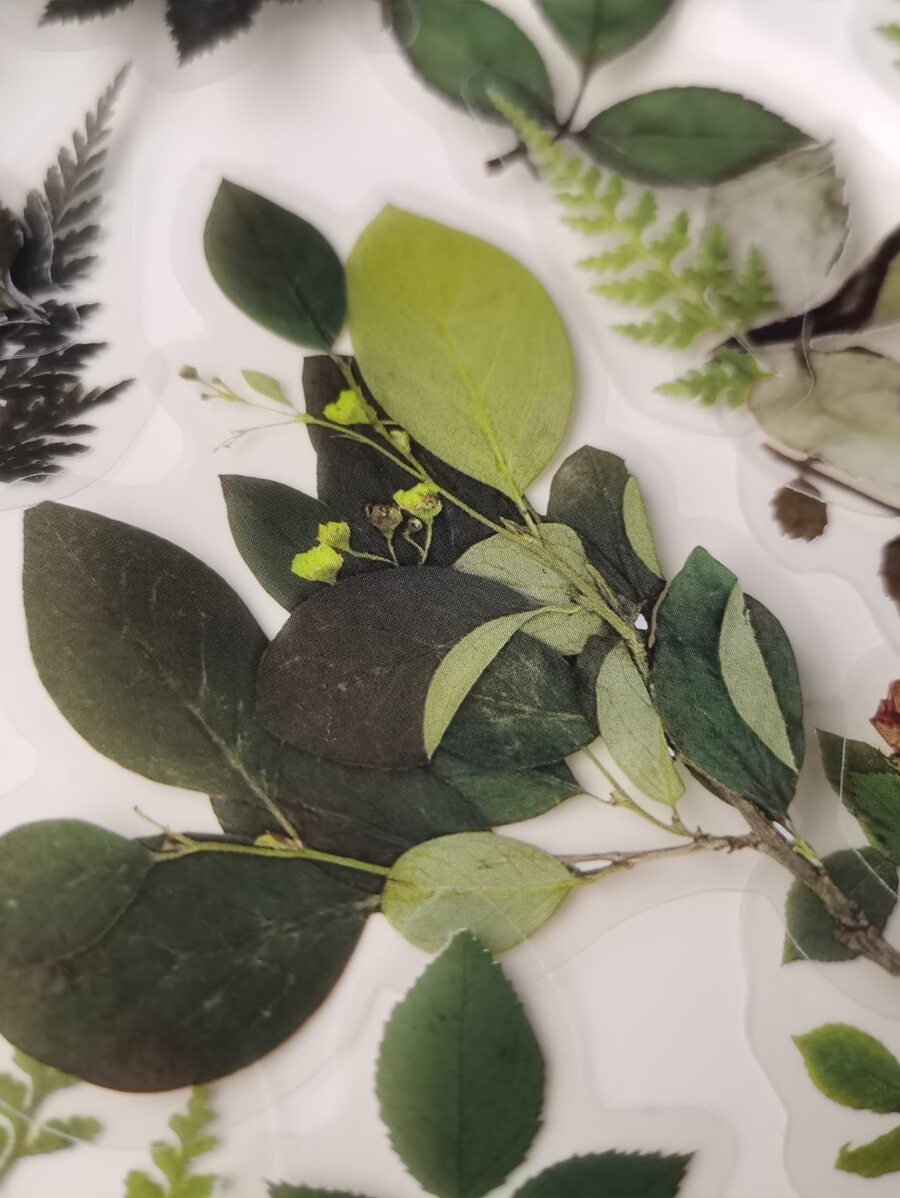 40pcs Leaf Pattern Sticker | SHEIN USA