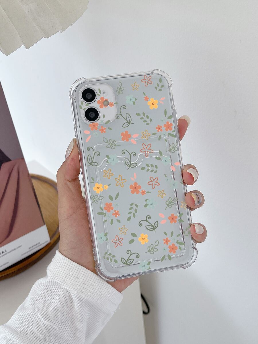Floral Clear Phone Case | SHEIN USA