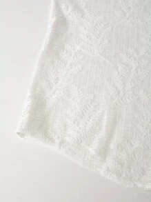 Manfinity RSRT Men Plants Pattern Button Front Mesh Shirt | SHEIN USA