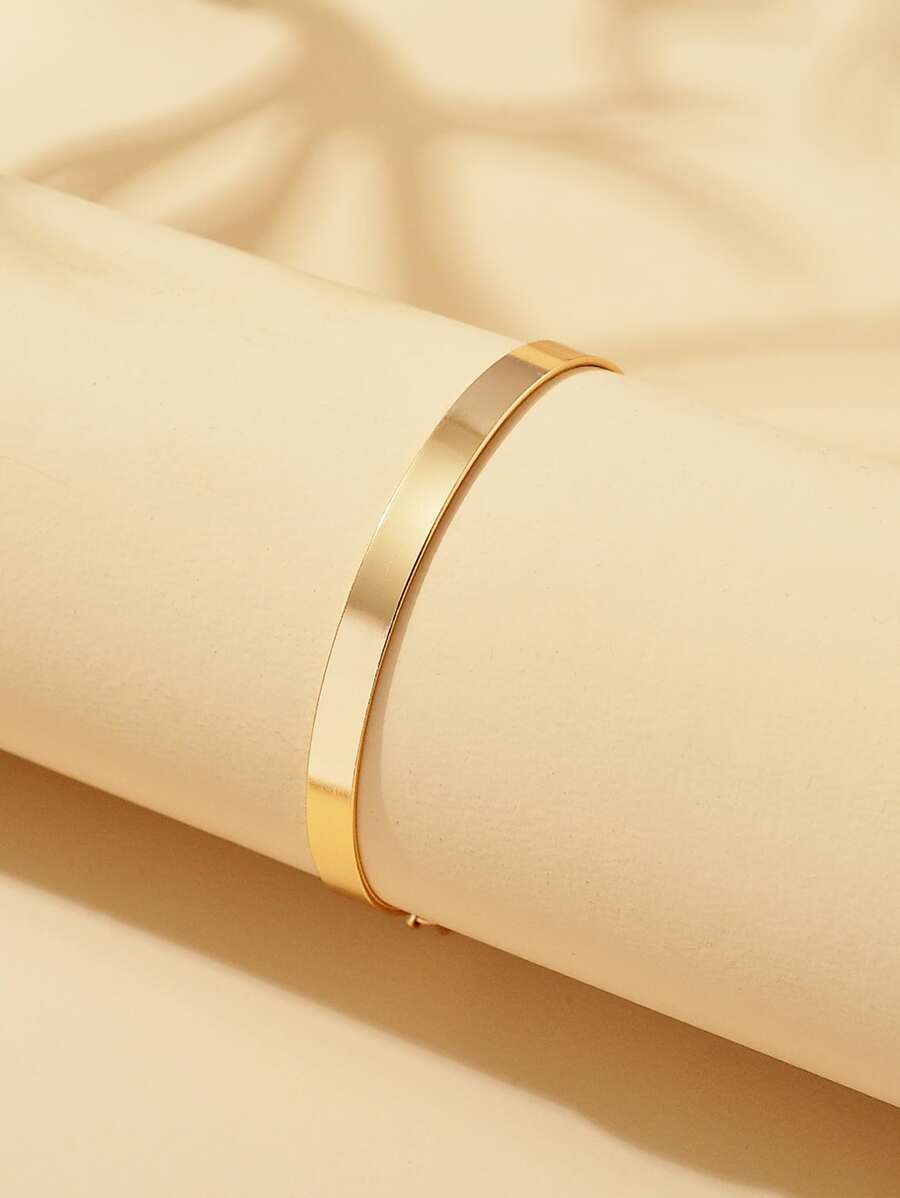 Minimalist Solid Bracelet | SHEIN USA