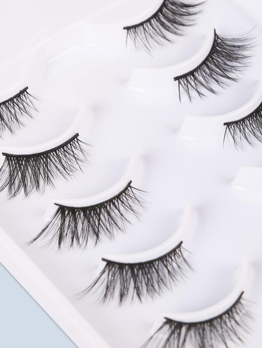 10 Pairs Of Cat-Eye Half-Eye Extension Eyelashes To Increase Eye Size ...
