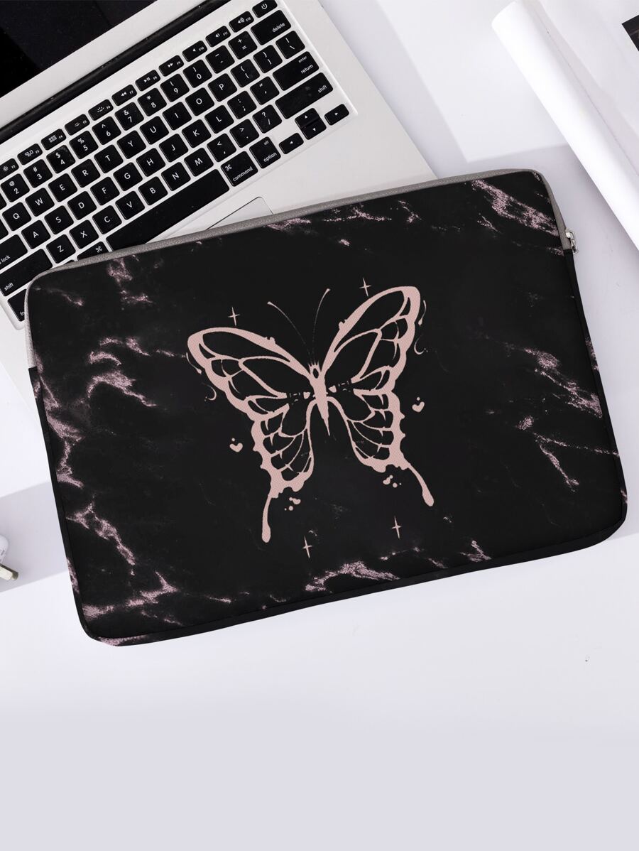 Butterfly Print Laptop Bag | SHEIN USA