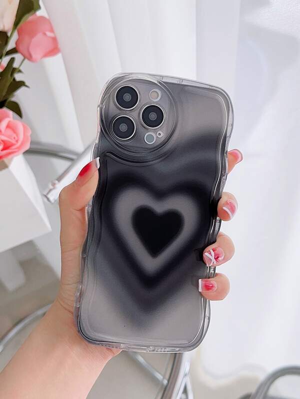 Heart Pattern Phone Case | SHEIN UK