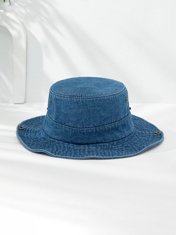 Eyelet Detail Bucket Hat | SHEIN USA