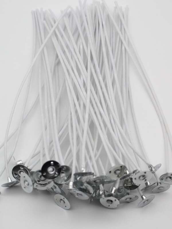 15 CM (5.9 Inch) Candle Wick With Candle Wick Sticker and Candle Wick ...