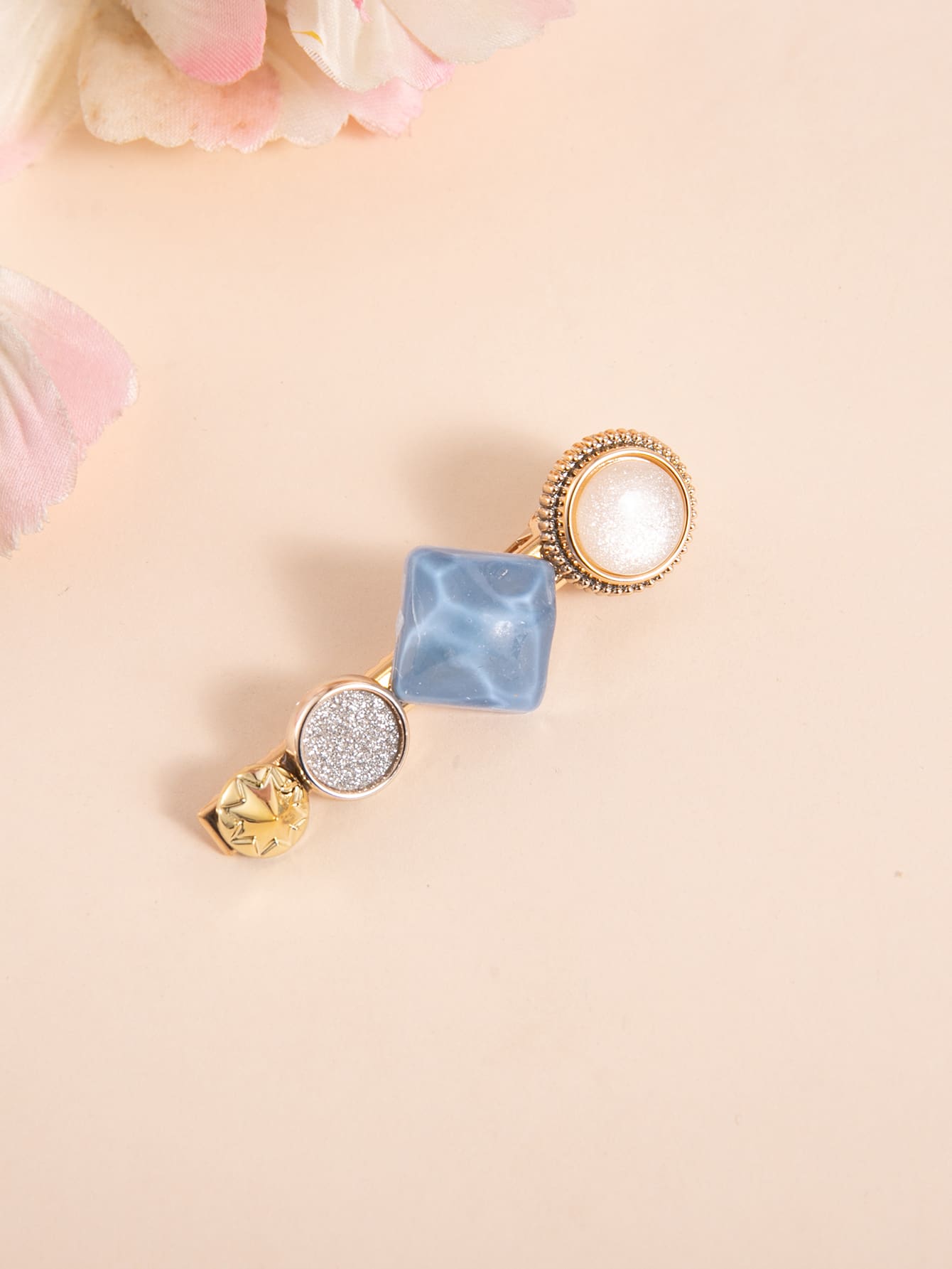 Square Decor Alligator Hair Clip | SHEIN USA