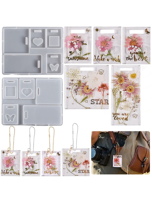 1入組矽膠心和蝴蝶設計DIY矽膠模具 | SHEIN台灣