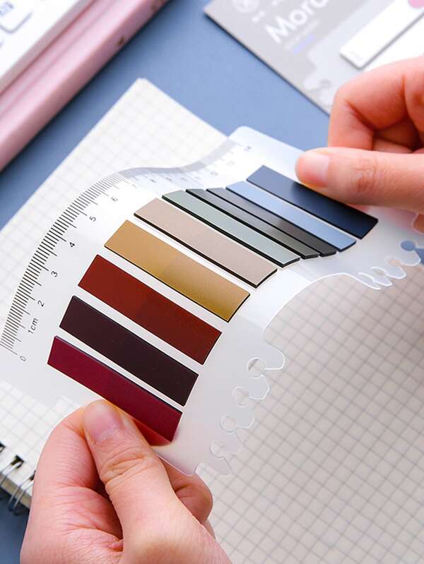 1pc Random Colorful Sticky Notes Memo Pad Label Note Bookmarks Notepad ...