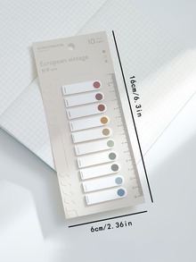 1pc Random Colorful Sticky Notes Memo Pad Label Note Bookmarks Notepad ...