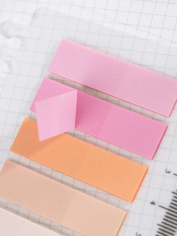 1pc Random Colorful Sticky Notes Memo Pad Label Note Bookmarks Notepad ...