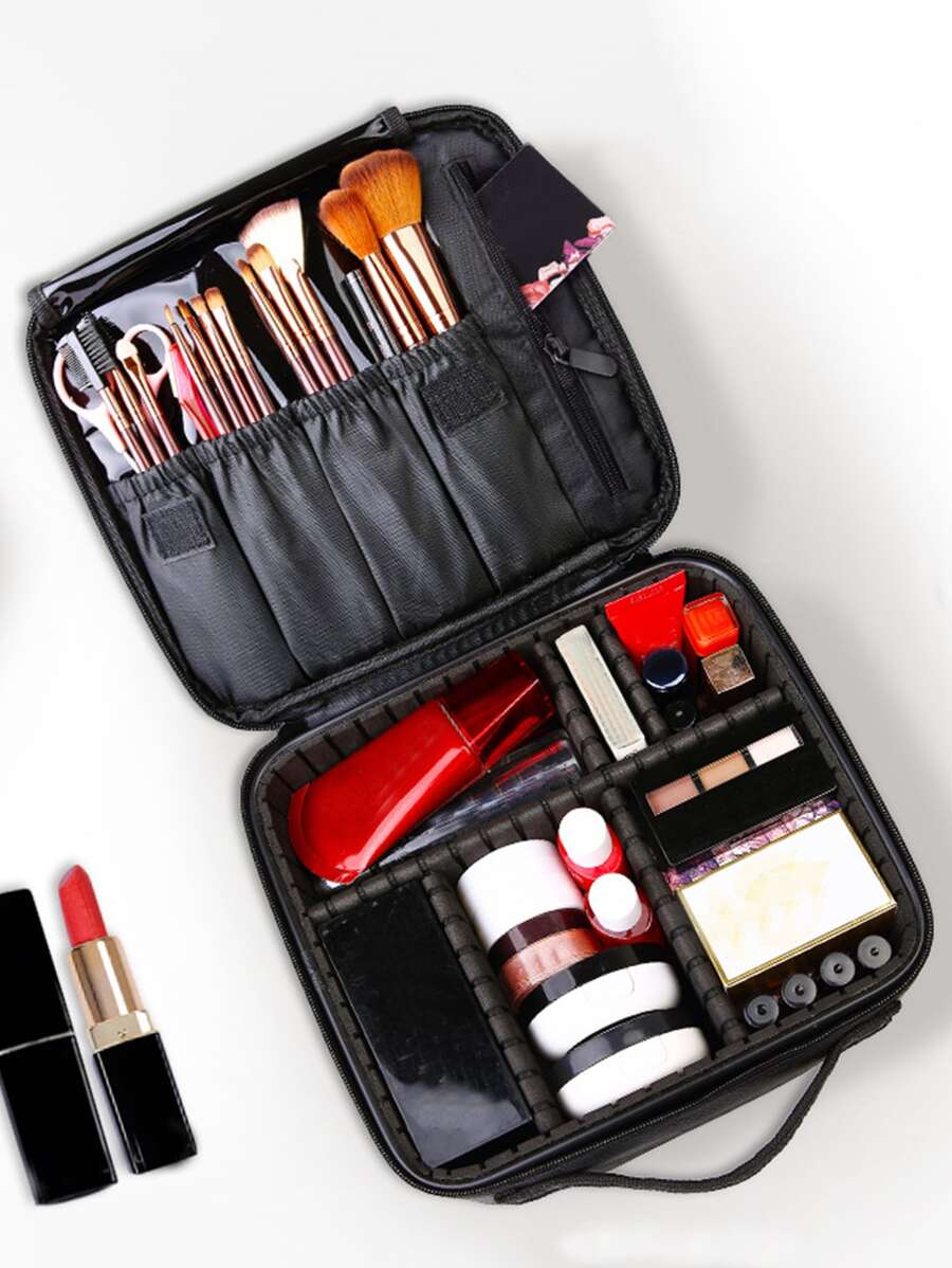 1Pc Black Classified Storage Large Capacity Multi-Function Travel ...