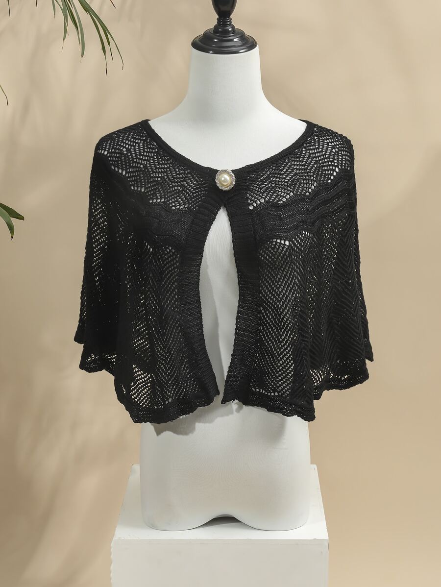 1pc Women Accessories Fashion Faux Pearl Decor Shawl | SHEIN USA