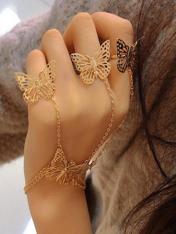 Shein butterfly bracelet store
