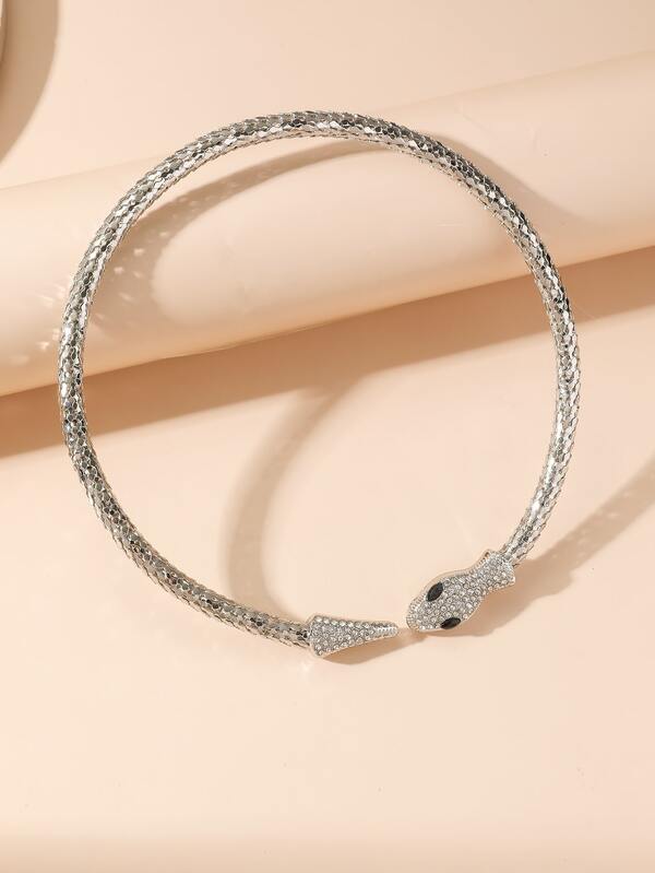 Snake Design Cuff Choker | SHEIN USA