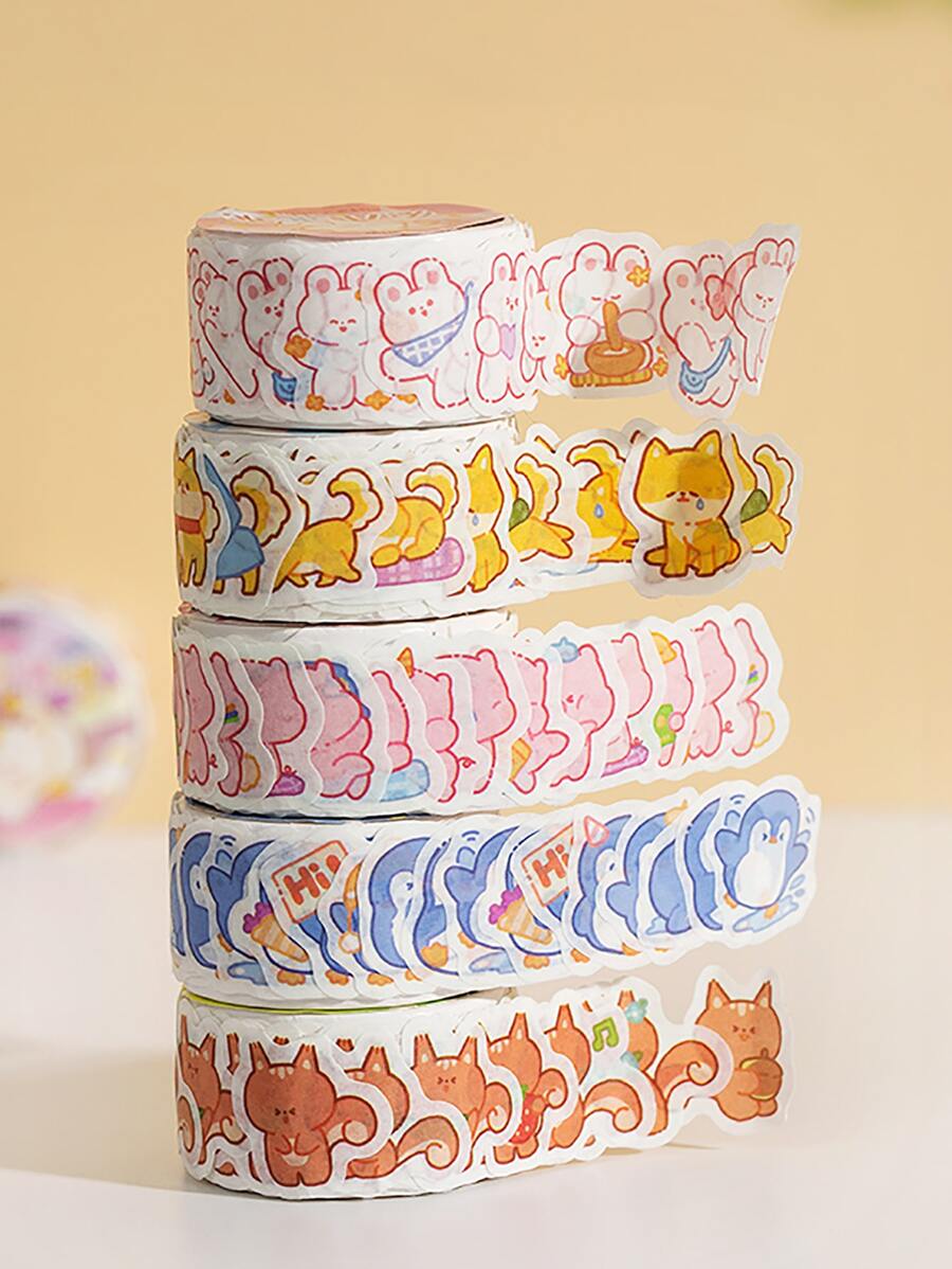 1roll Cartoon Graphic Random Sticker | SHEIN UK