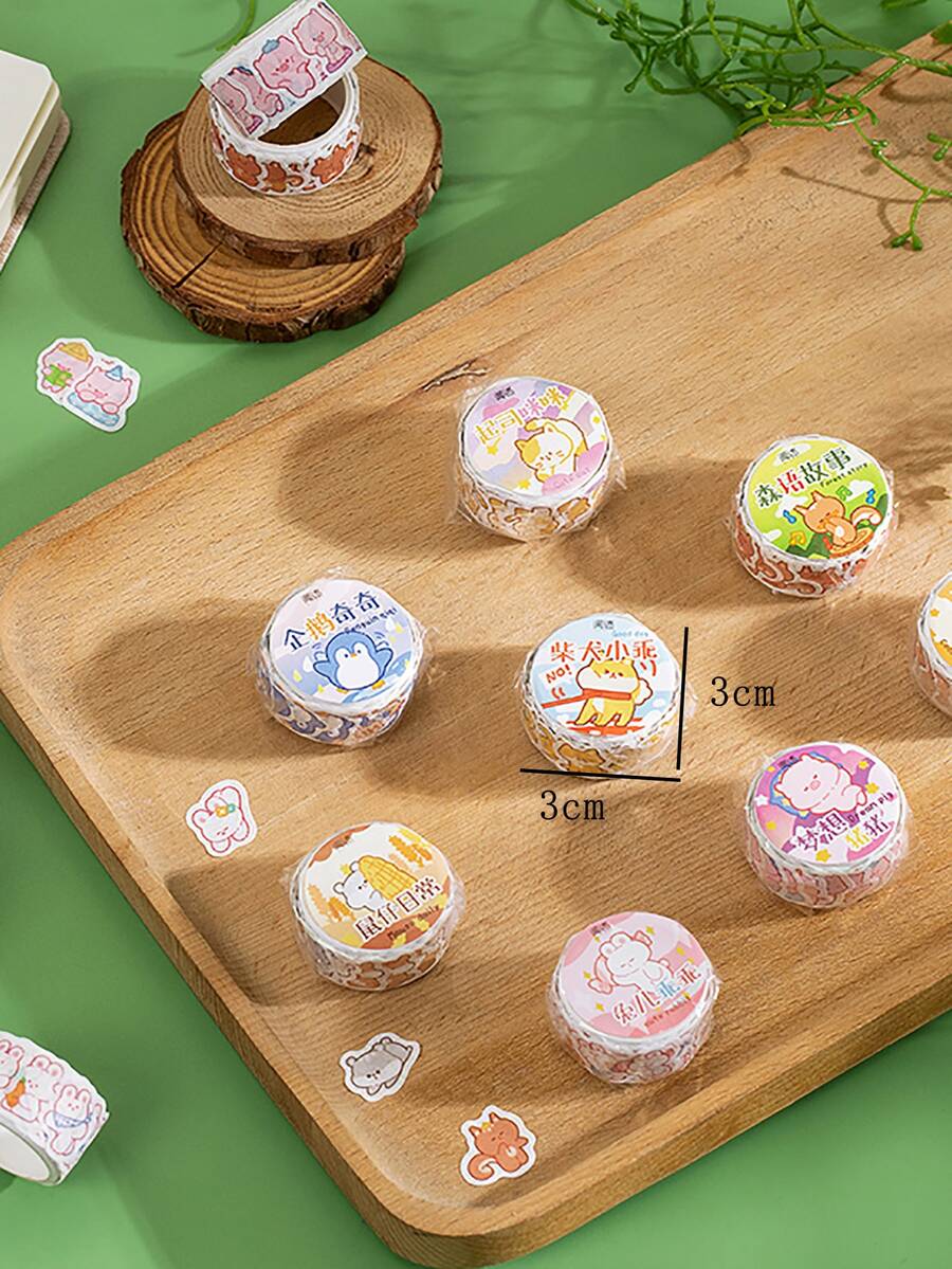 1roll Cartoon Graphic Random Sticker | SHEIN UK