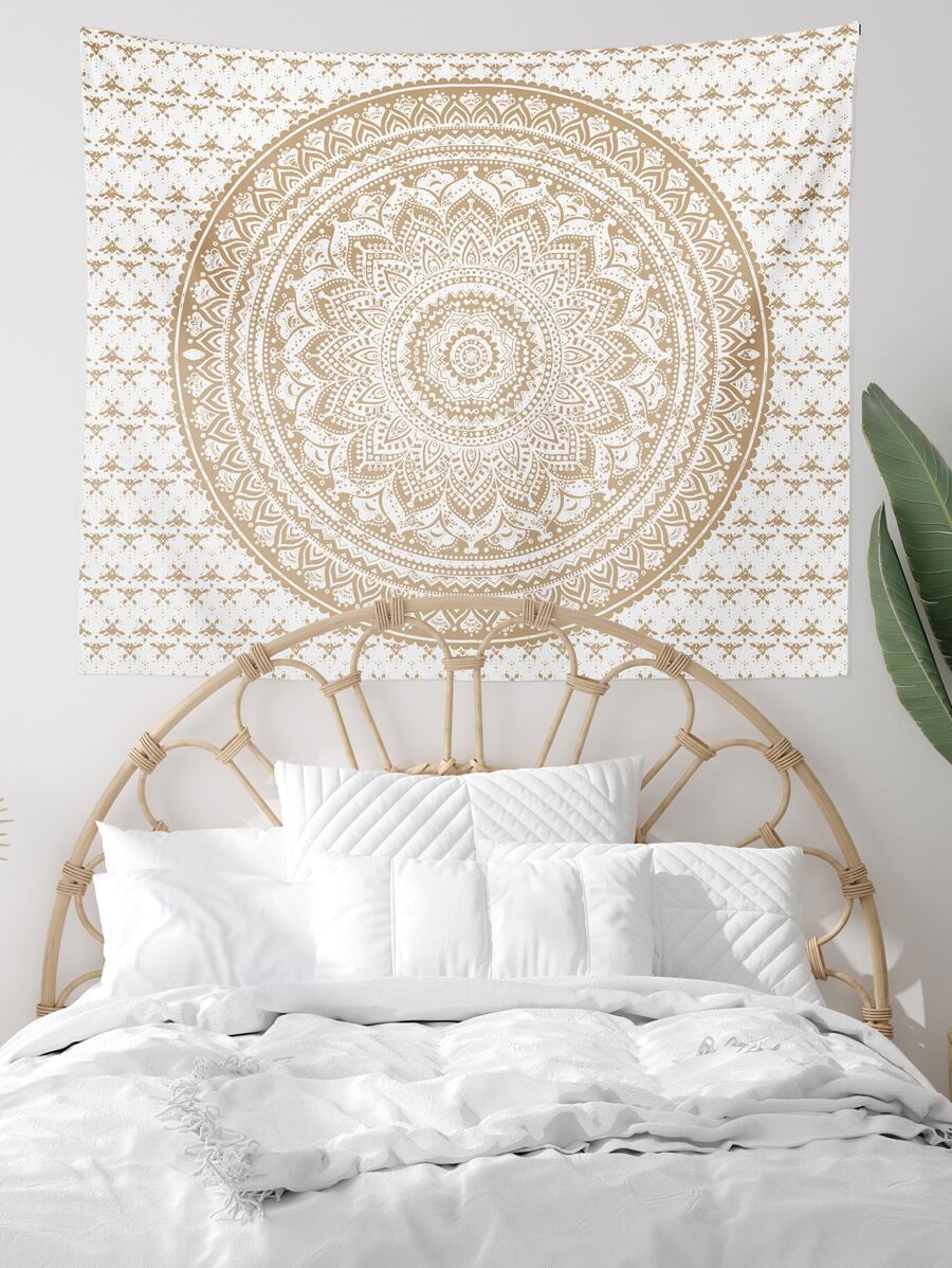 Mandala Print Tapestry, Flag For Room, Room Decor, Tapestry Wall Decor ...