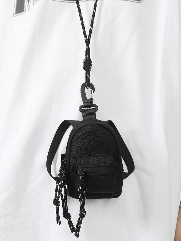 Mini Men Zip Front Crossbody Bag | SHEIN USA