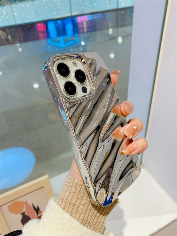 Solid Textured TPU Phone Case Compatible With iPhone 15/15Pro/15Plus ...