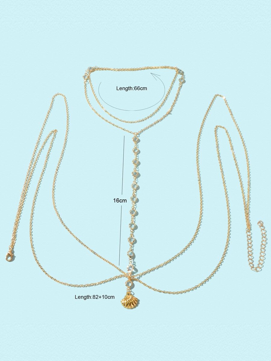 Rhinestone Decor Body Chain | SHEIN USA