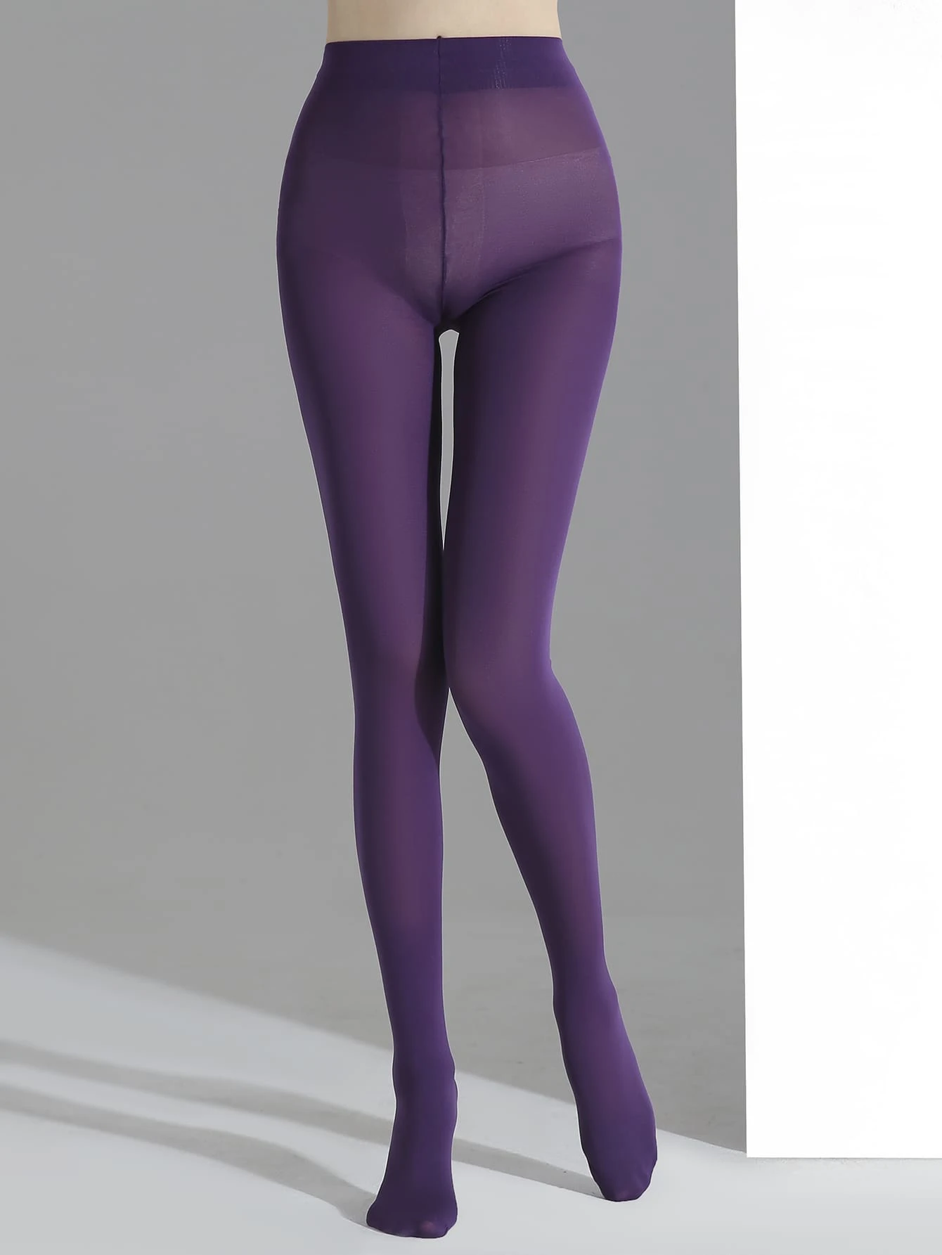 Solid Minimalist Tights | SHEIN USA