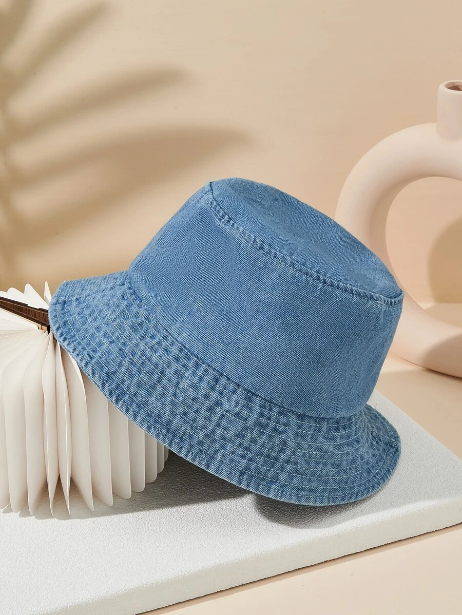 Solid Bucket Hat Casual | SHEIN USA