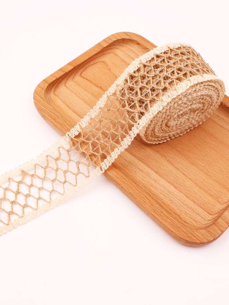 1roll 196.8 Inch Hemp Rope DIY Webbing, Modern Fiber Decorative Webbing ...