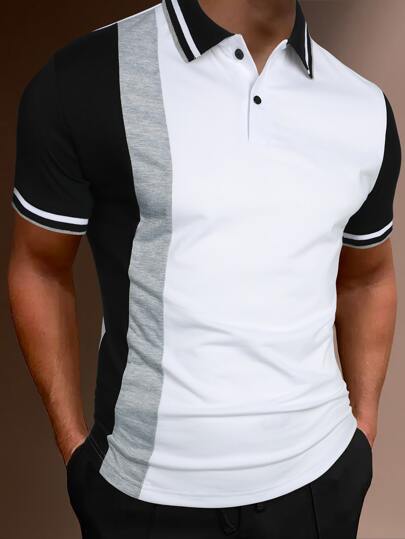 Shop Men's Polo Shirts | Trendy Fashion | SHEIN USA