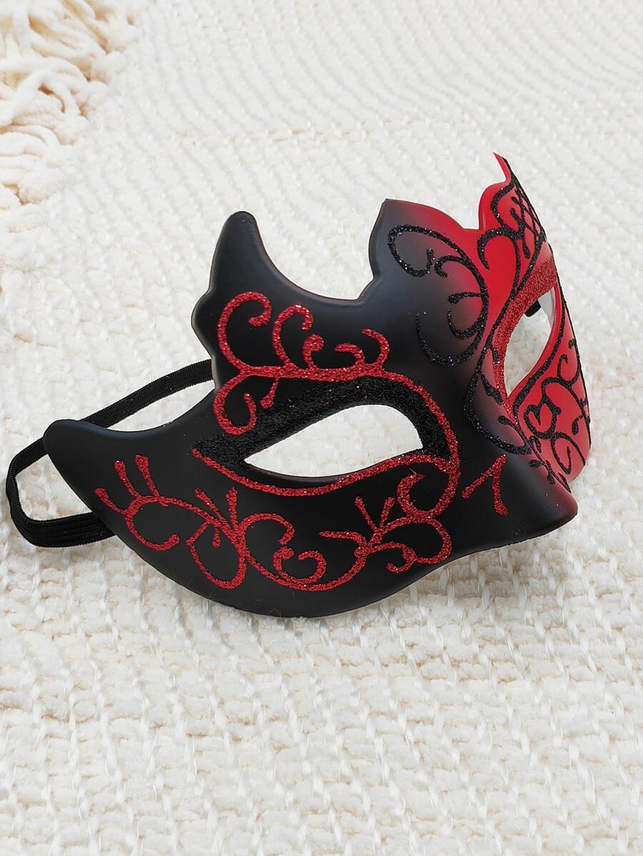 Scroll Pattern Costume Face Shield | SHEIN USA
