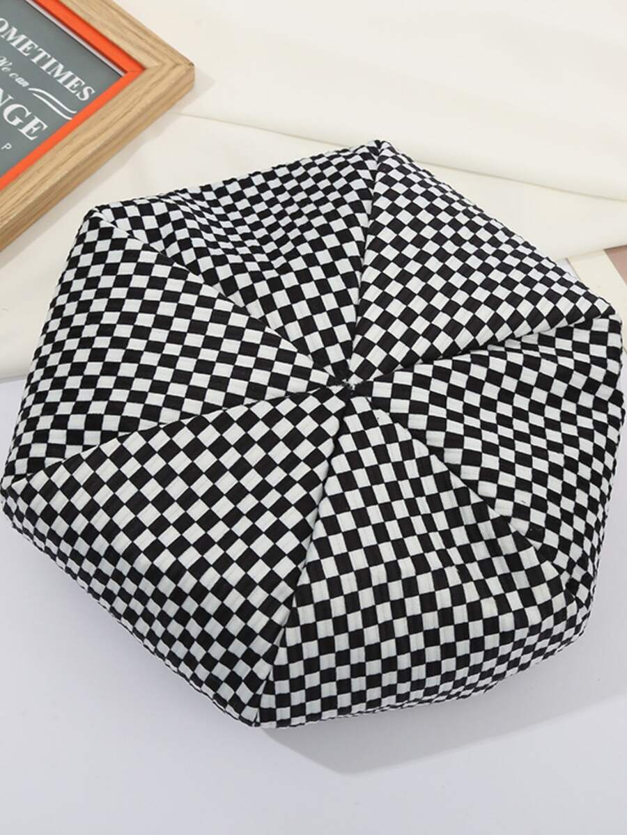 Checkered Pattern Beret | SHEIN USA