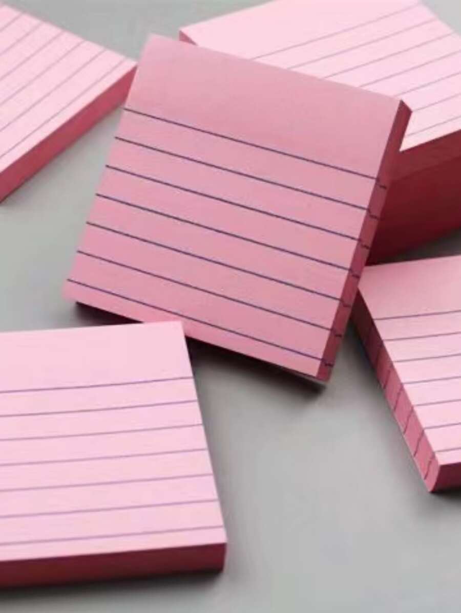 1pc Line Pattern Random Sticky Note | SHEIN USA