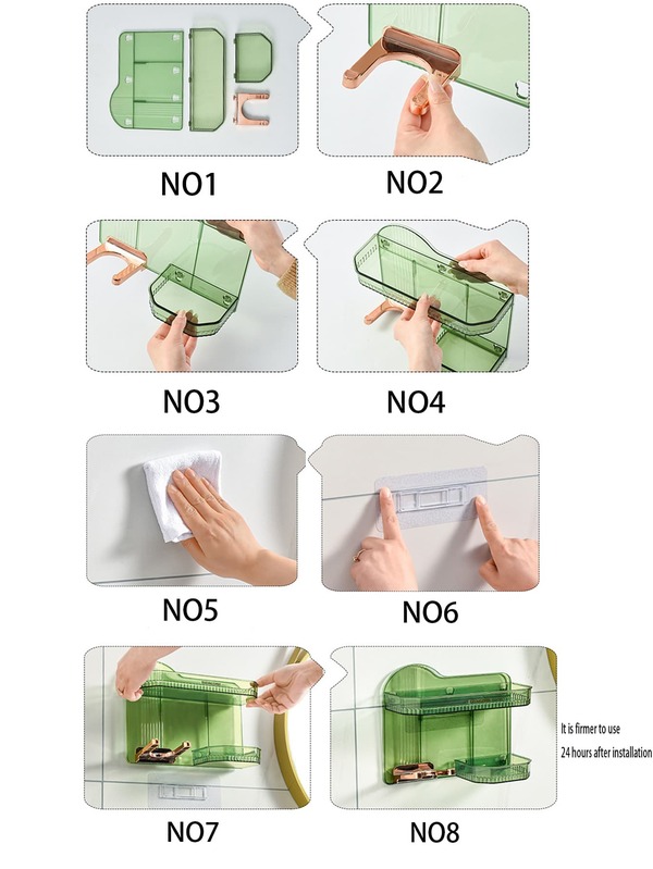 1pc PMMA Storage Rack, Minimalist Multifunction Storage Rack For ...