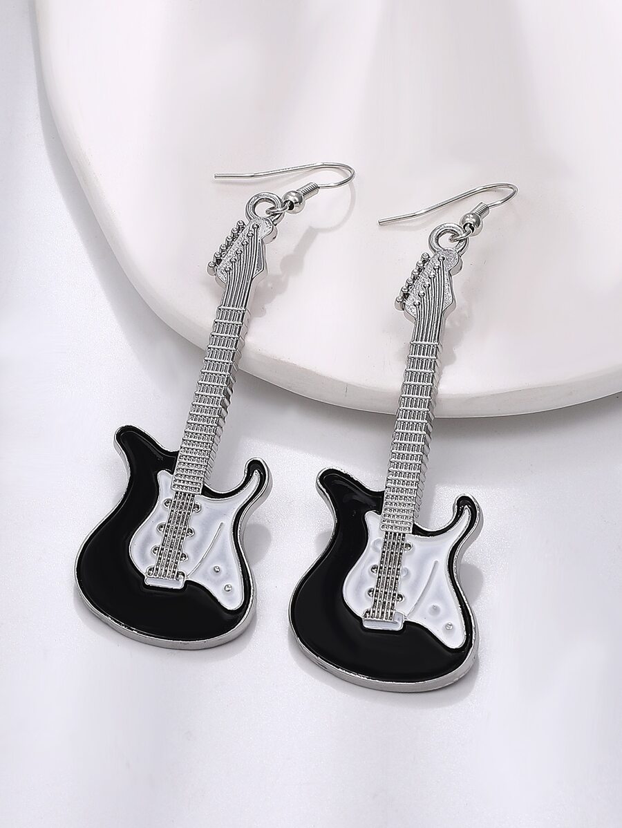 Musical Instrument Drop Earrings | SHEIN USA