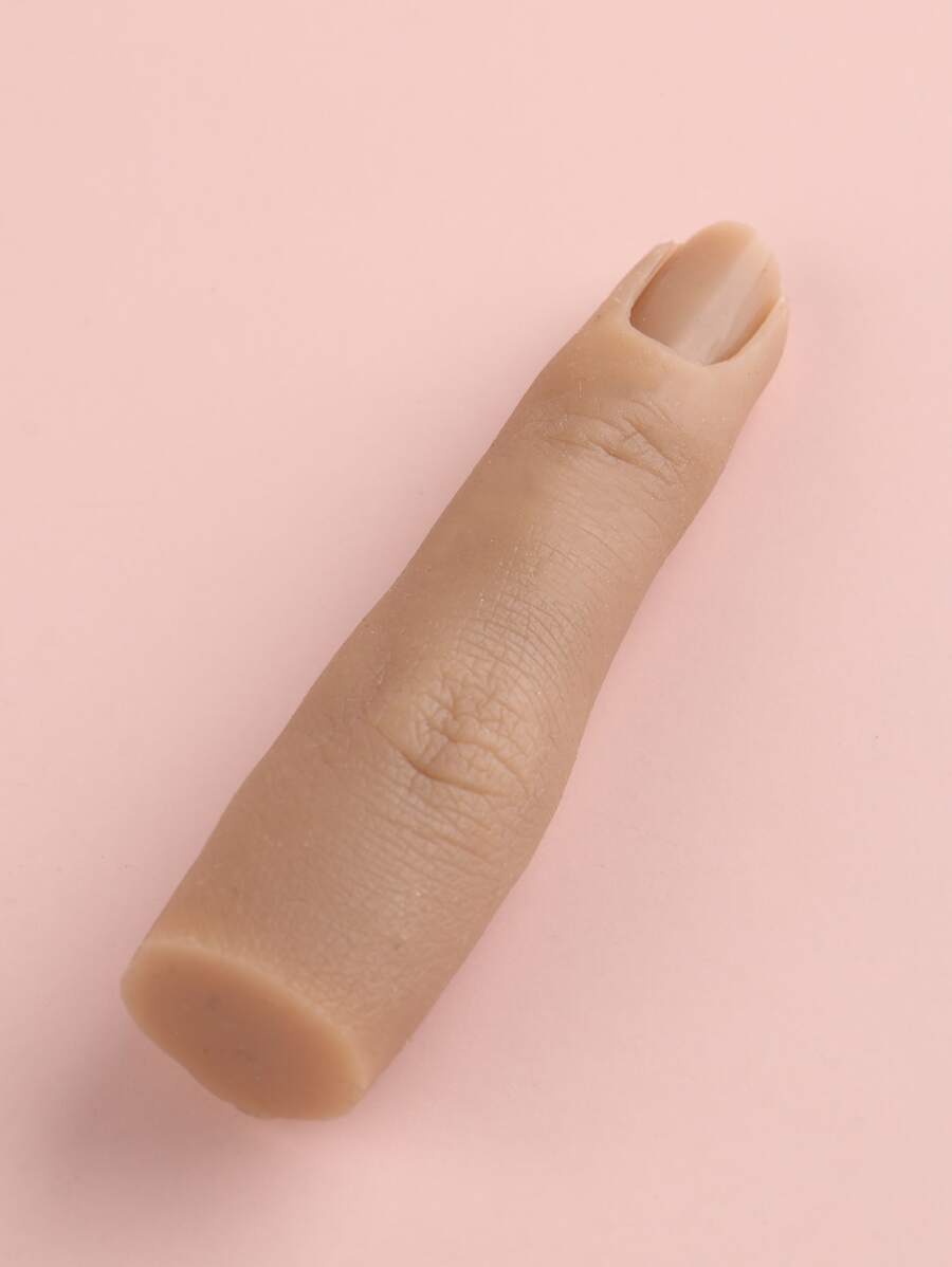Silicone Practice Fingers For Acrylic Nails, Soft Nail Training Model ...