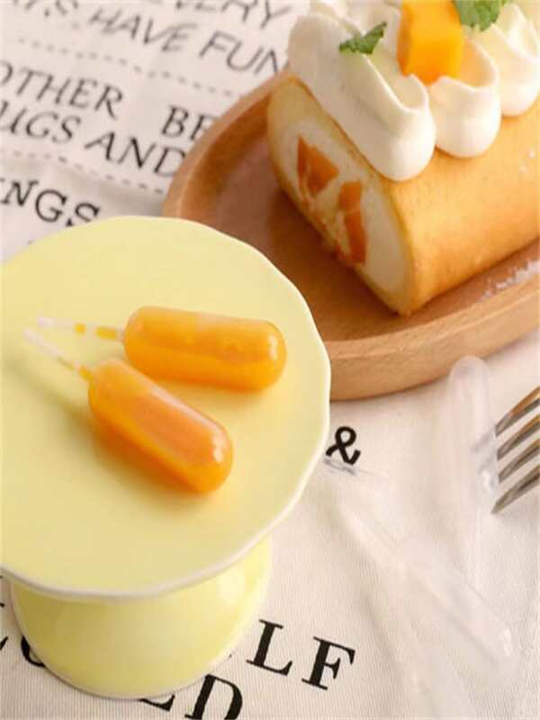 50pcs/set Plastic Disposable Cake Pipette, Simple Clear Plastic Cream ...