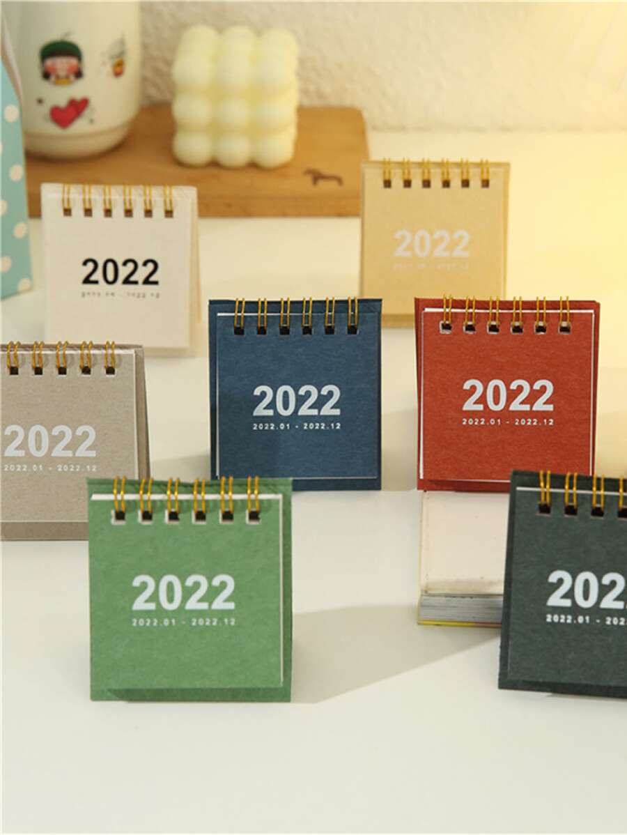 1pc Random Color Desk Calendar | SHEIN USA