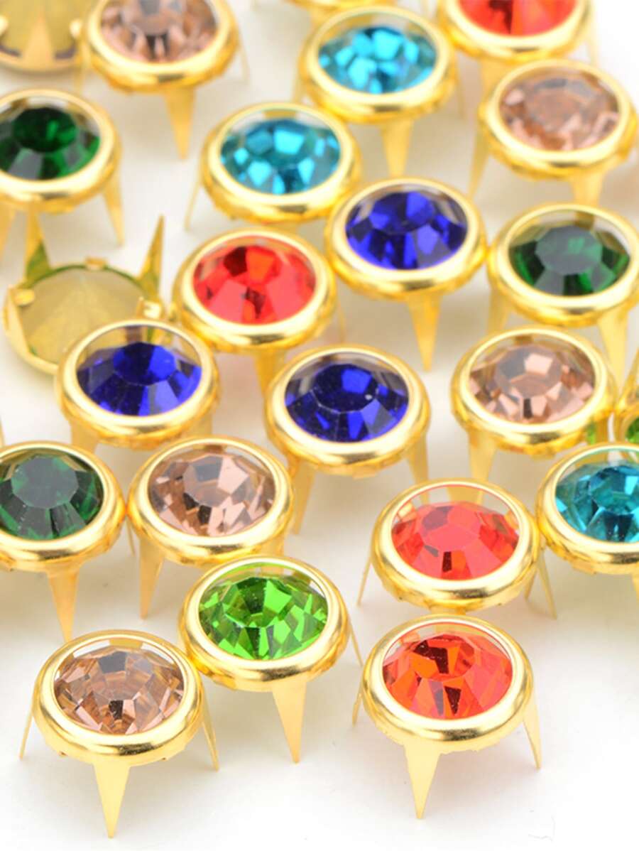 50pcs Artificial Crystal Clothes Decoration, Rhinestone Decor Garment ...