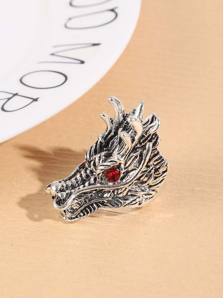 Chinese Dragon Design Ring | SHEIN USA