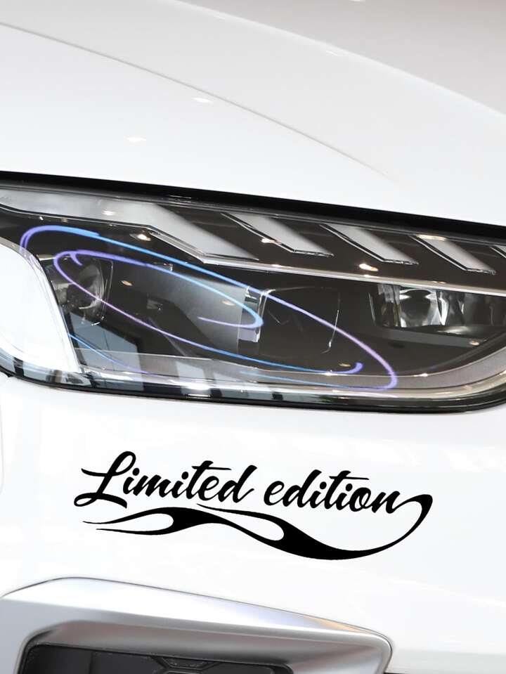 Limited Edition Car Sticker