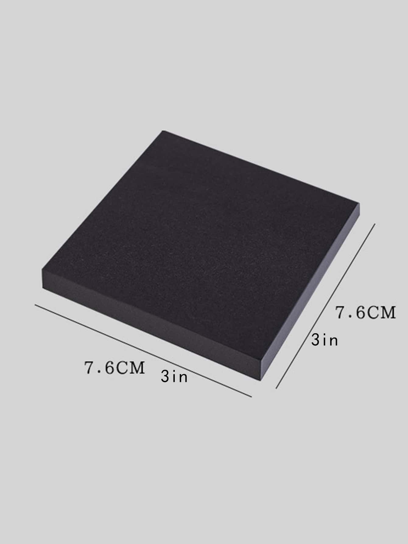 1pc Solid Color Sticky Note, Simple Multi-purpose Easy To Post Writable ...