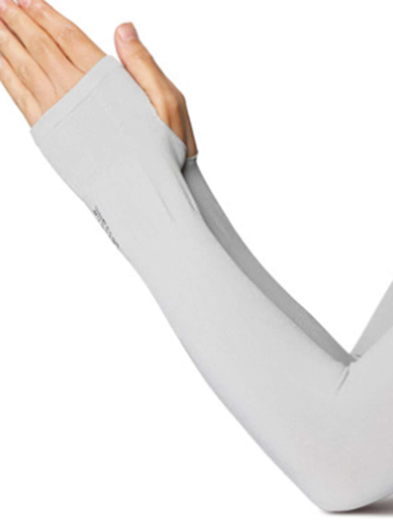 2pcs Solid Sun-protection Arm Sleeve, Car Sun Shade | SHEIN USA