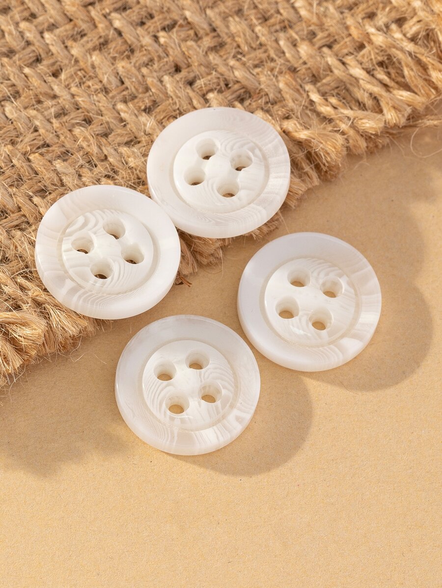 4pcs/set PMMA Button, Minimalist Round Hand Sewing & Crafts Supply For ...