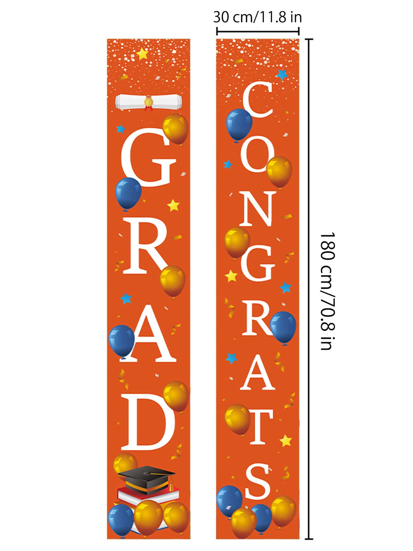 2024 Graduation Decorations Class Of 2024, Congrats Grad Porch Sign ...